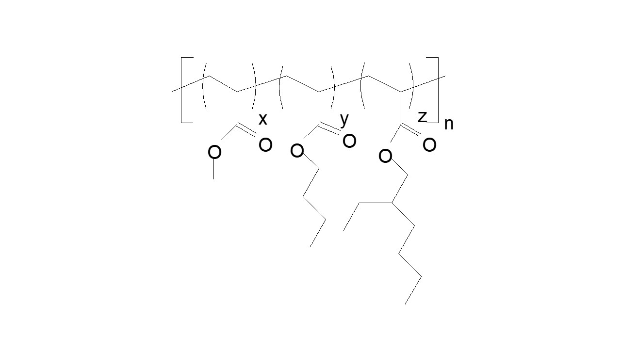 Poly(MA-stat-BA-stat-EHA) - specific polymers