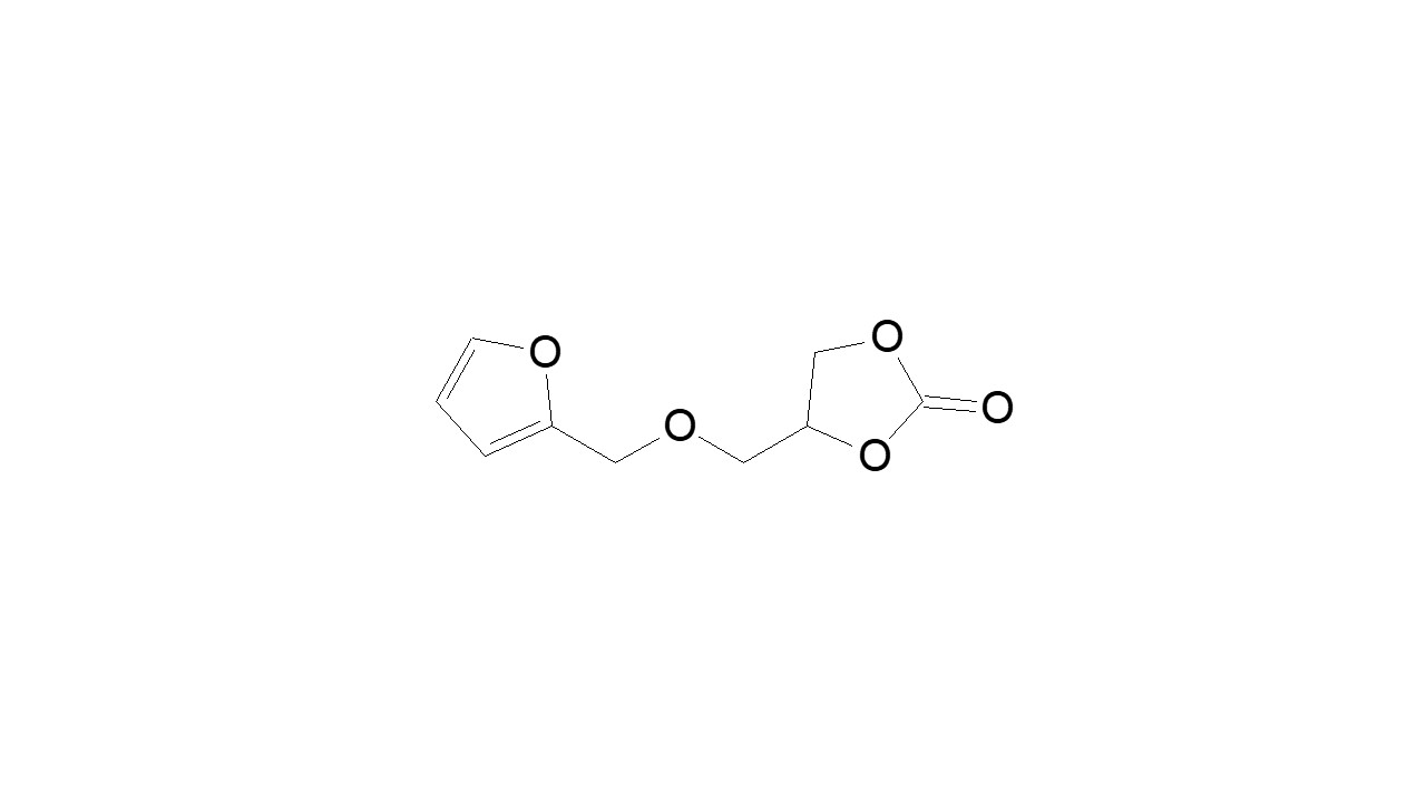 Furfuryl glycidyl cyclocarbonate - specific polymers