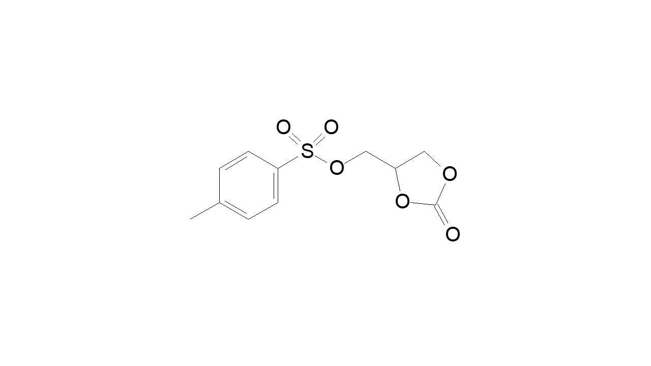 Tosyl glycidyl cyclocarbonate - specific polymers